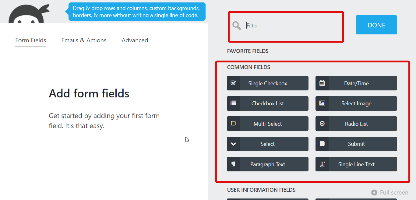 MetForm vs Ninja Form vs WpForms: Which one is the Best Form Builder for WordPress? - 9Blogging.com